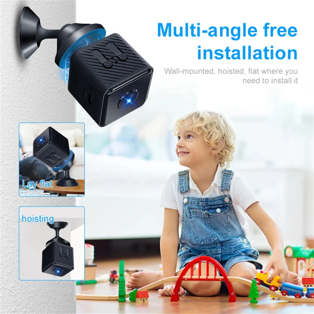 DLA : Mini Caméra X6D HD 1080P – Sécurité et Polyvalence Compacte ...